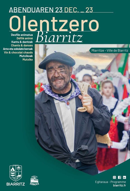 Olentzero Biarritzen — Instituto cultural vasco