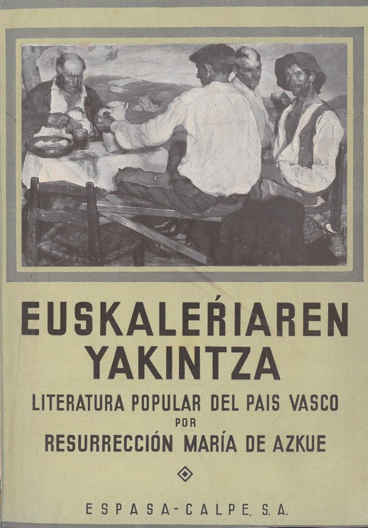 Resurrección Maria de Azkue — Instituto cultural vasco