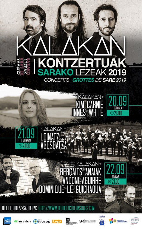 Kalakan + Kim Carnie + Innes White — Euskal kultur erakundea